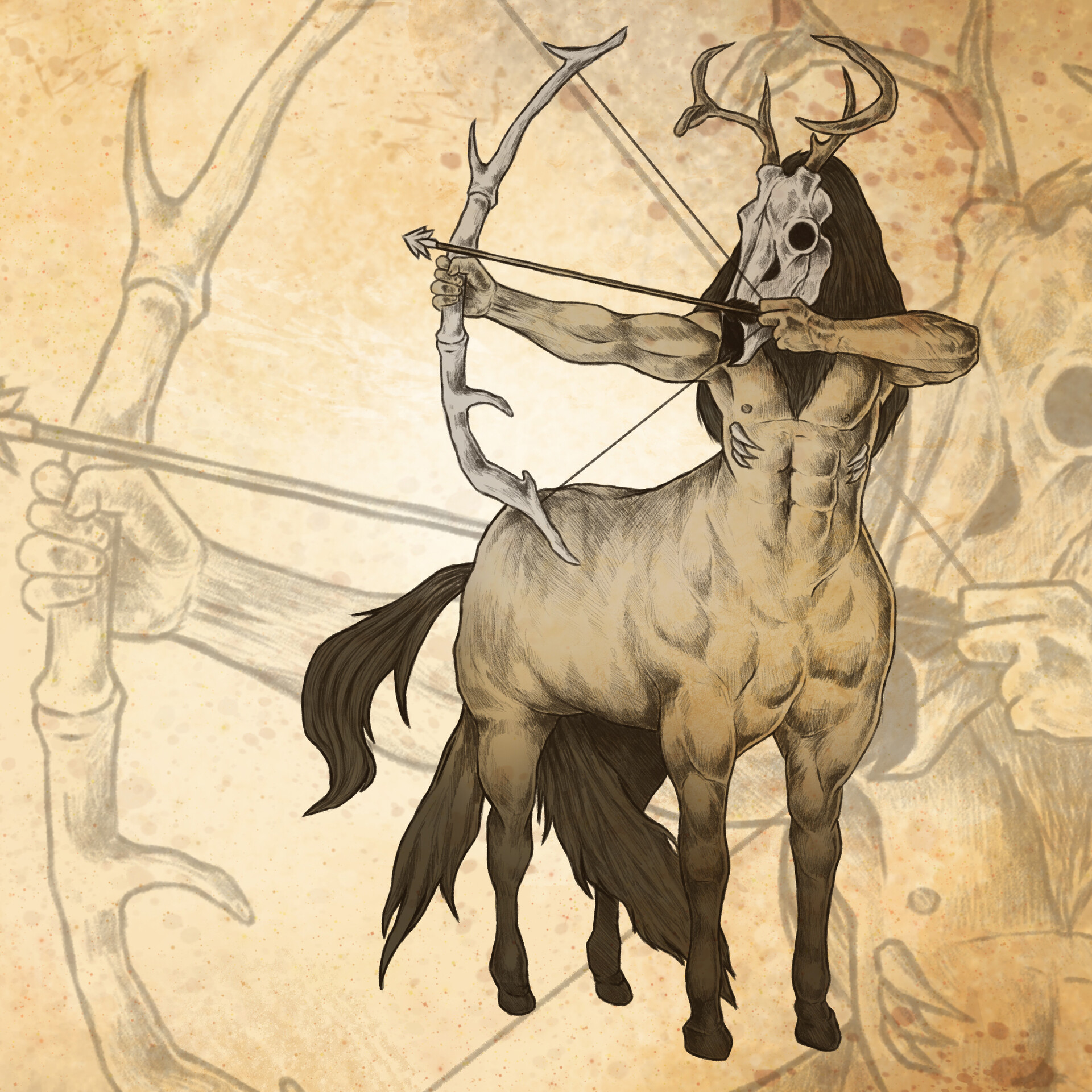 ArtStation - Deer Man