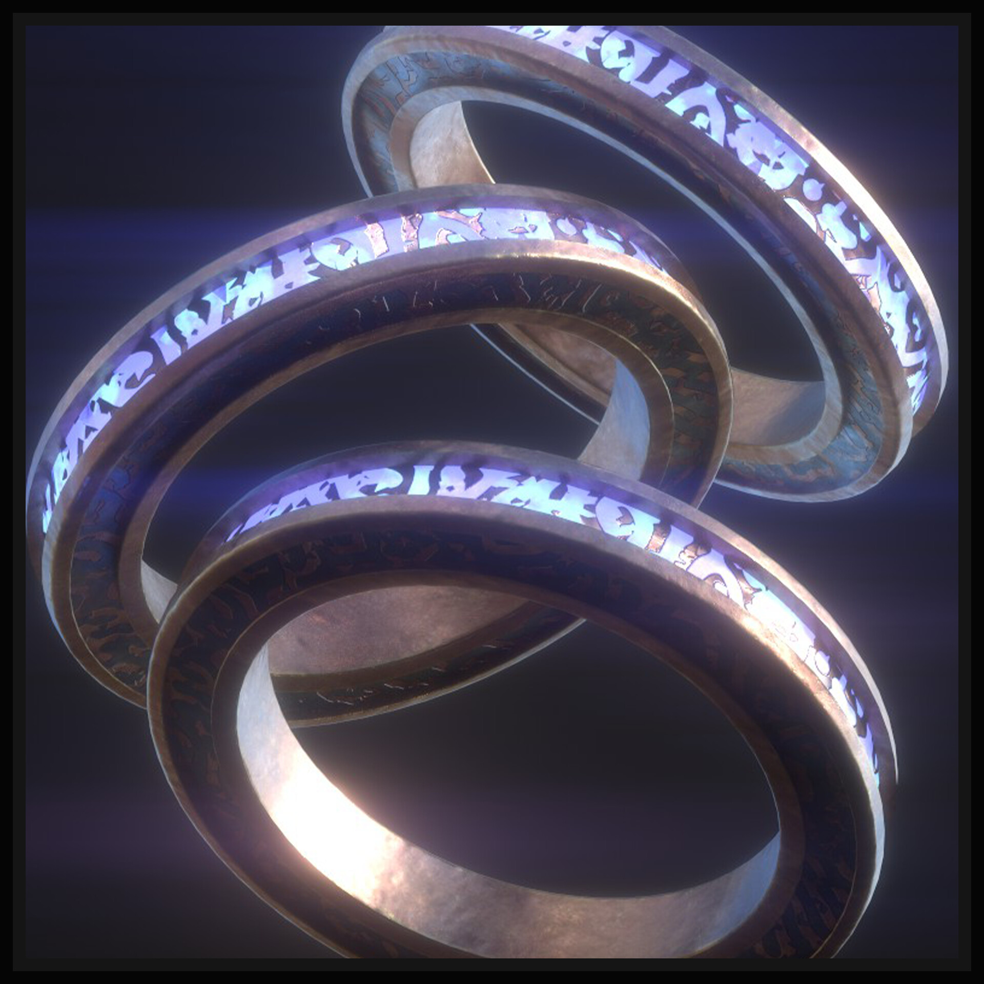 ArtStation - The Mandarin Rings