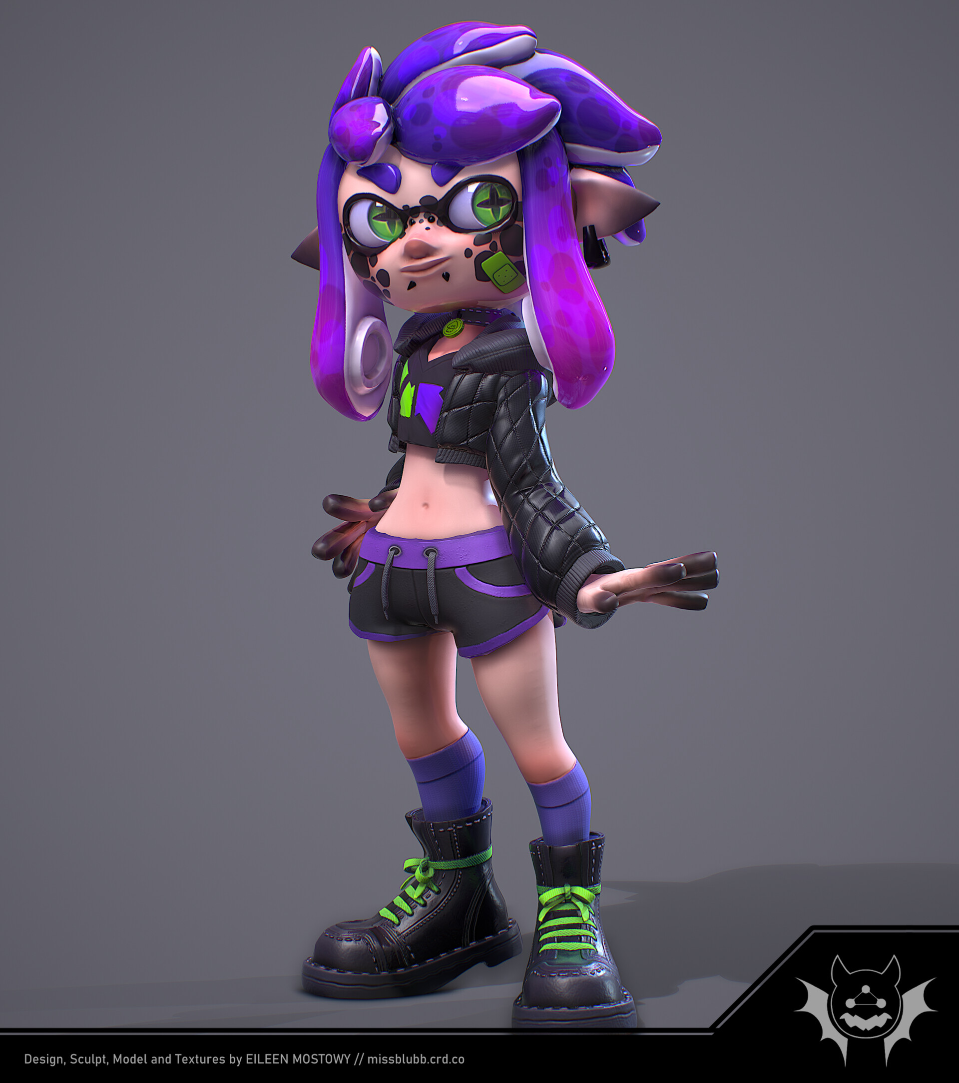 ArtStation - Style Study: Splatoon