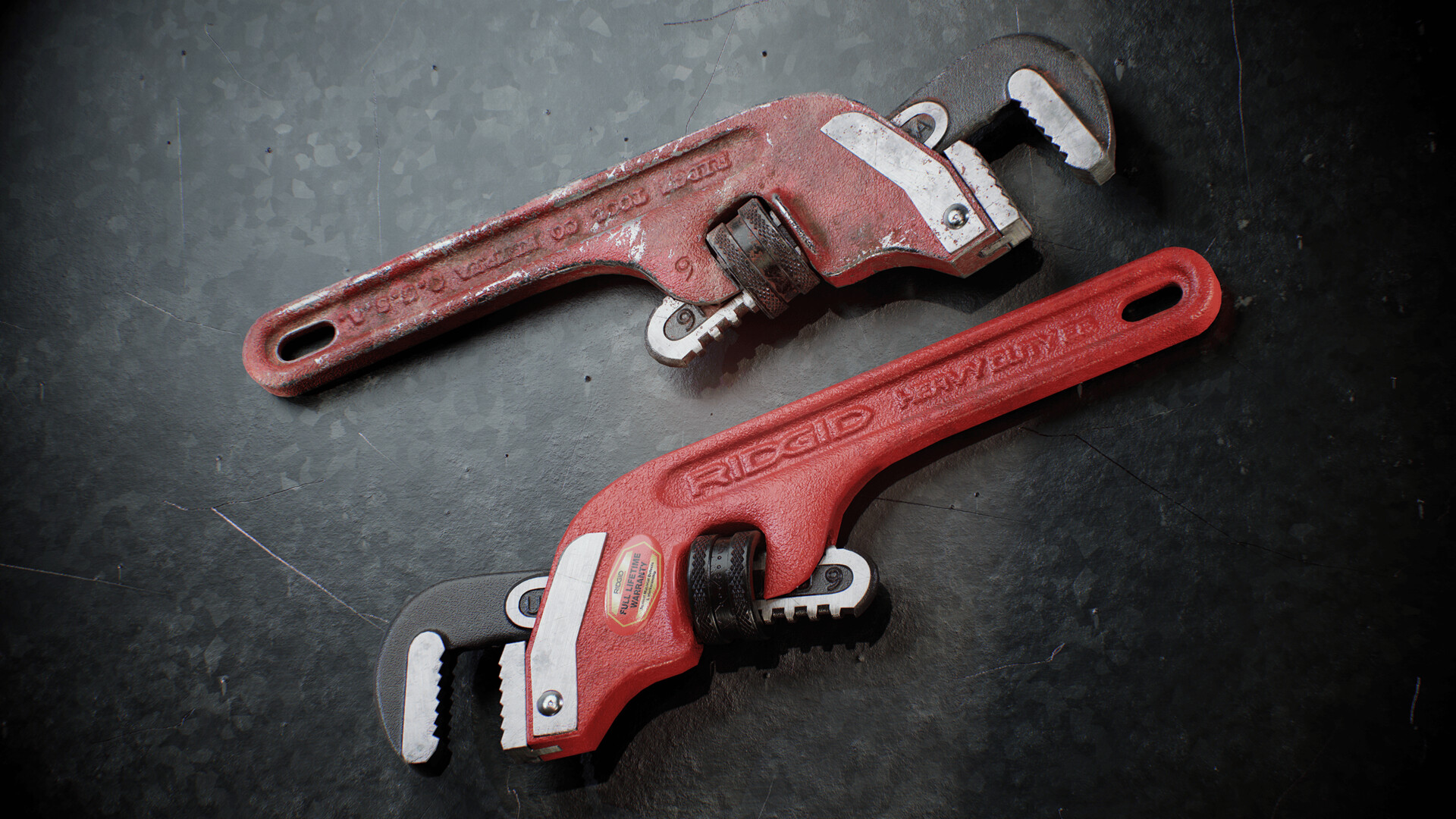ArtStation - Wrench 3d RIDGID