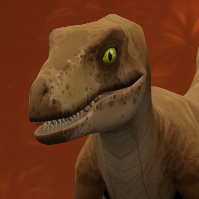 ArtStation - The Amber Mine - Lowland Velociraptor [Nublar's] Commission