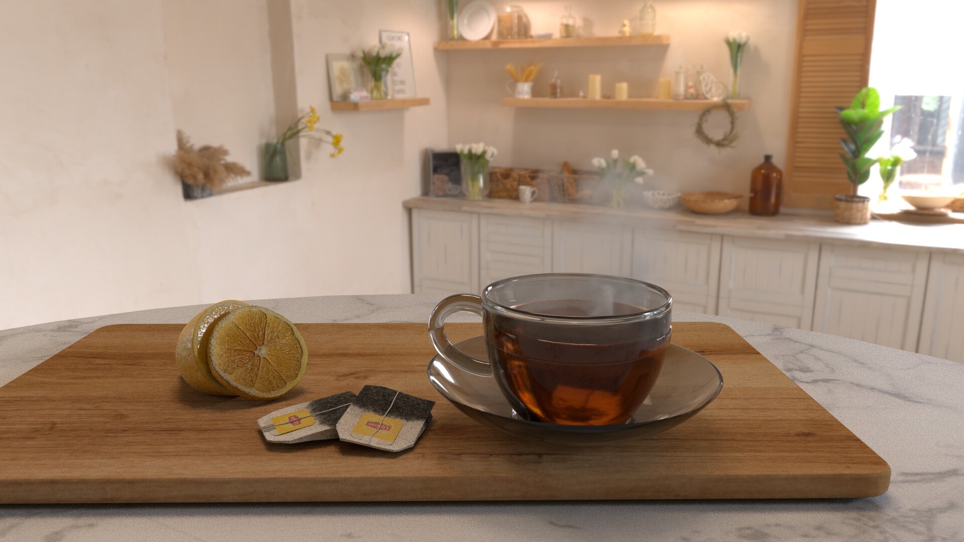 ArtStation - VFX - Lipton tea commercial