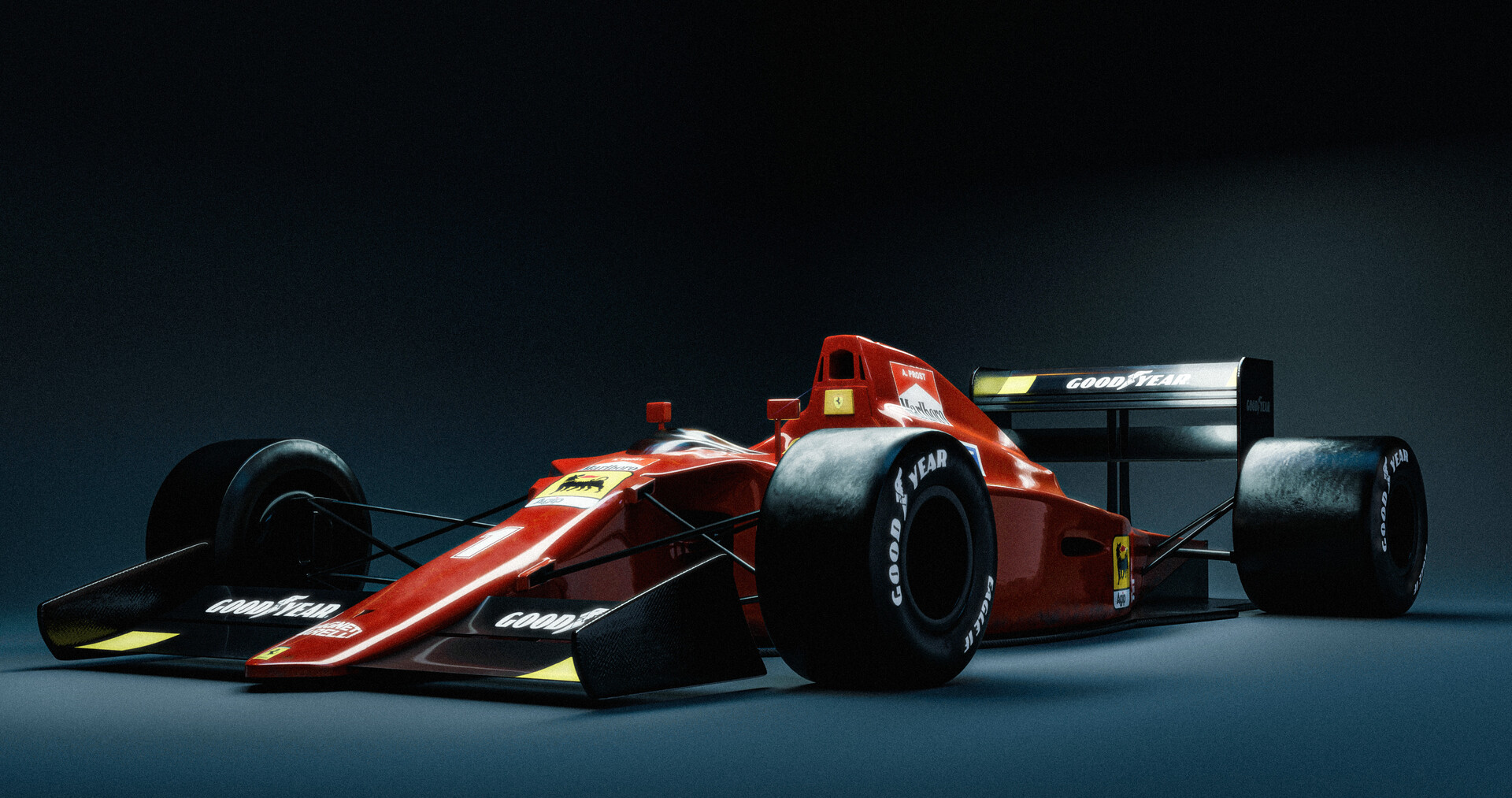 ArtStation - Ferrari 641 F1 1990