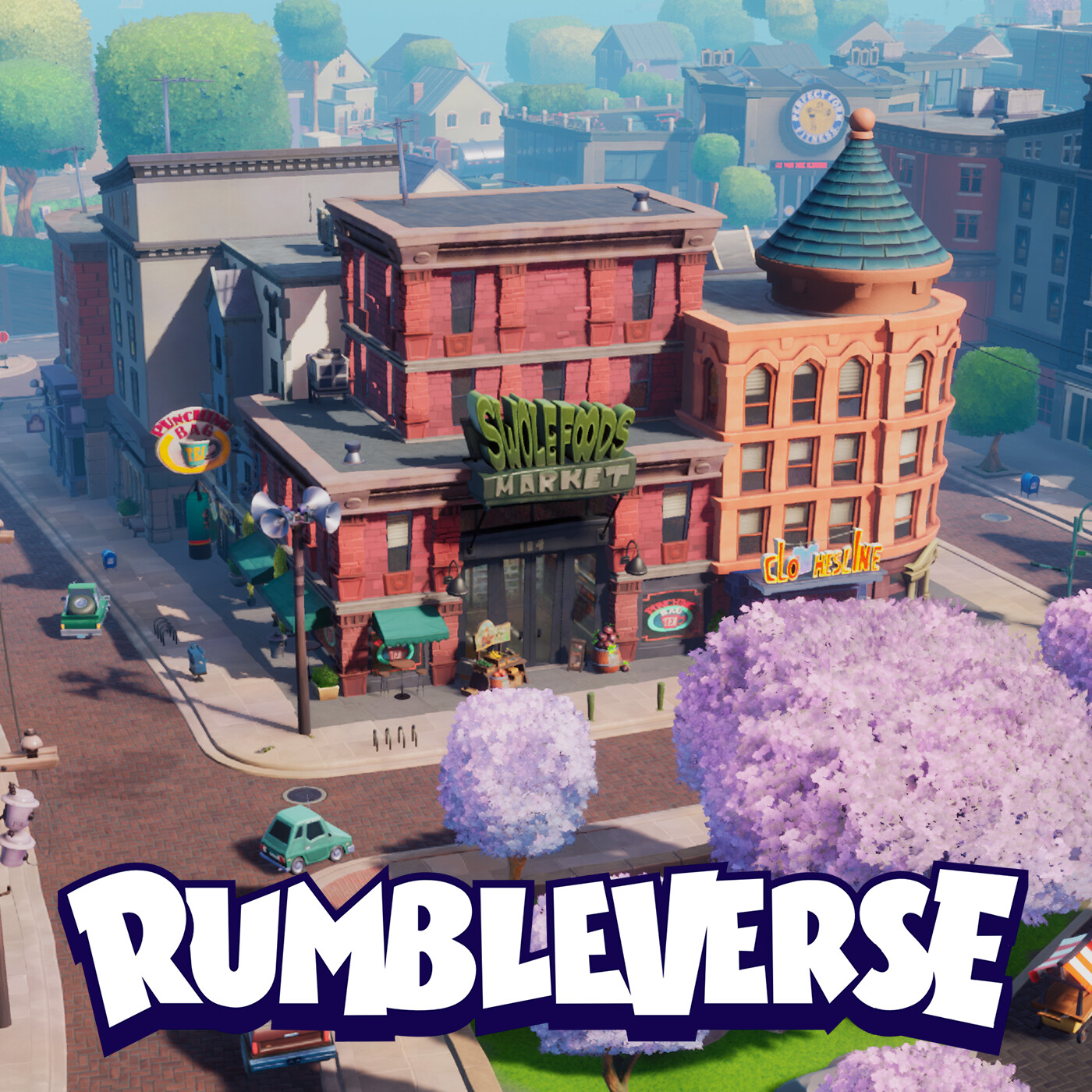 ArtStation - Rumbleverse Environment Art