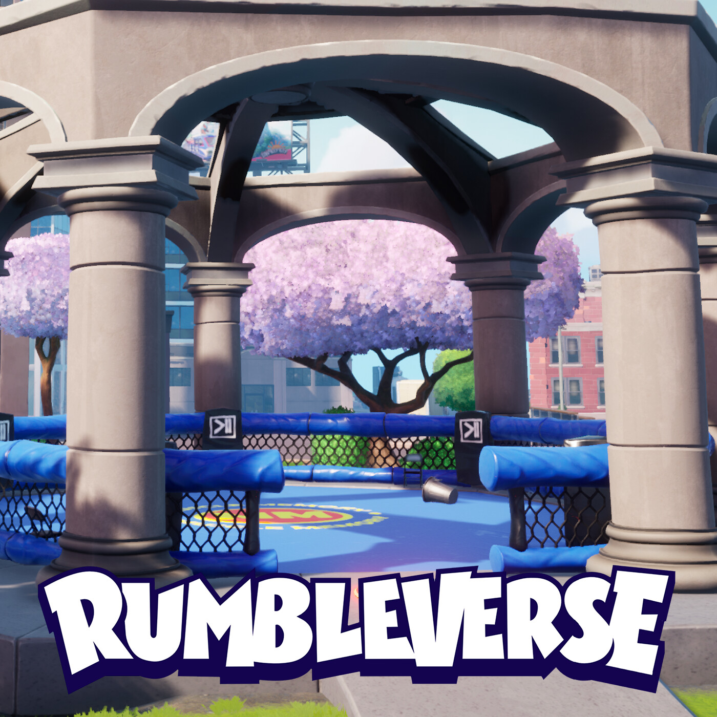 ArtStation - Rumbleverse Environment Art