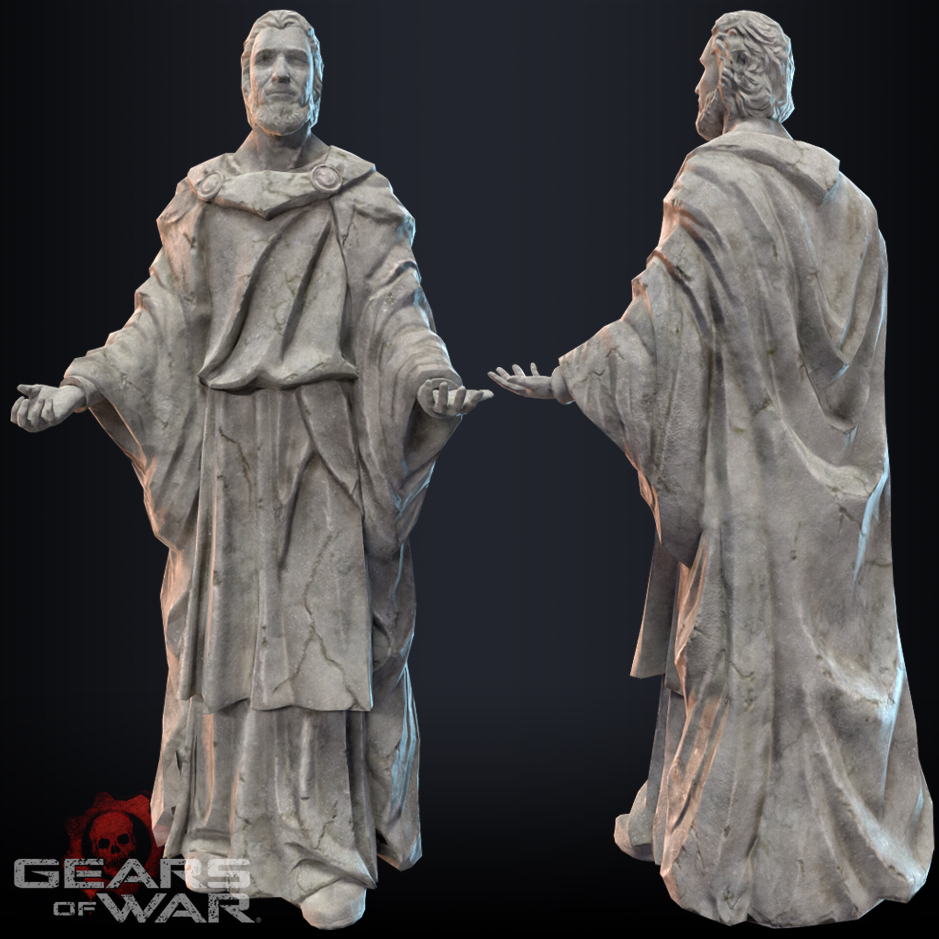 ArtStation - Gears of War 3 Statue