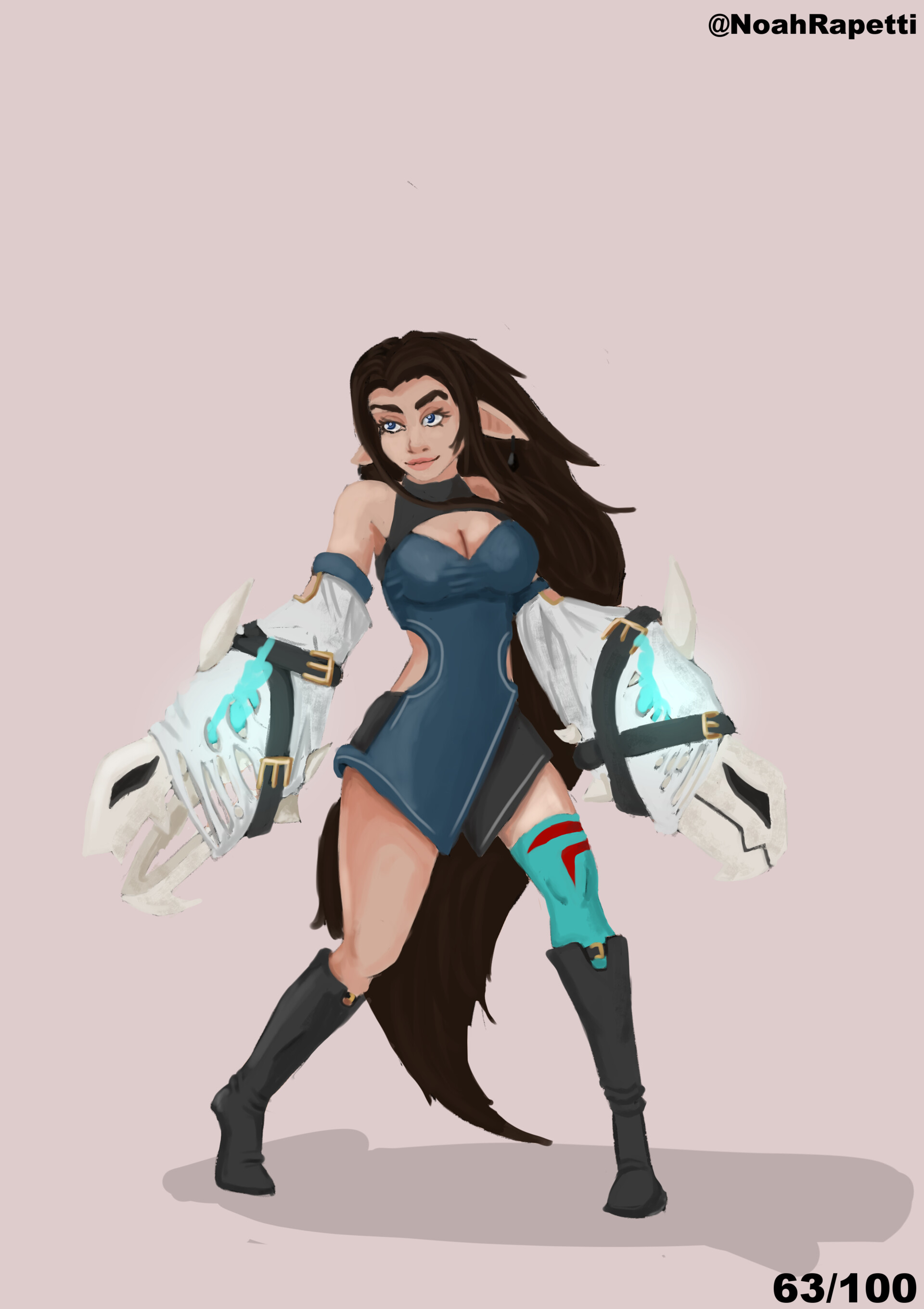 ArtStation - 100 character challenge 1-100