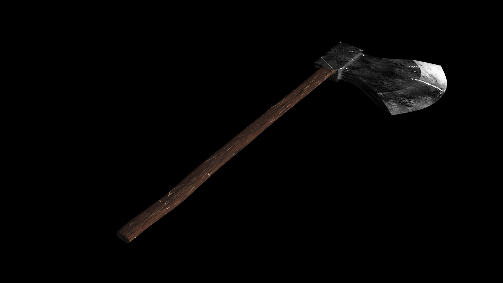 ArtStation - Worn Axe