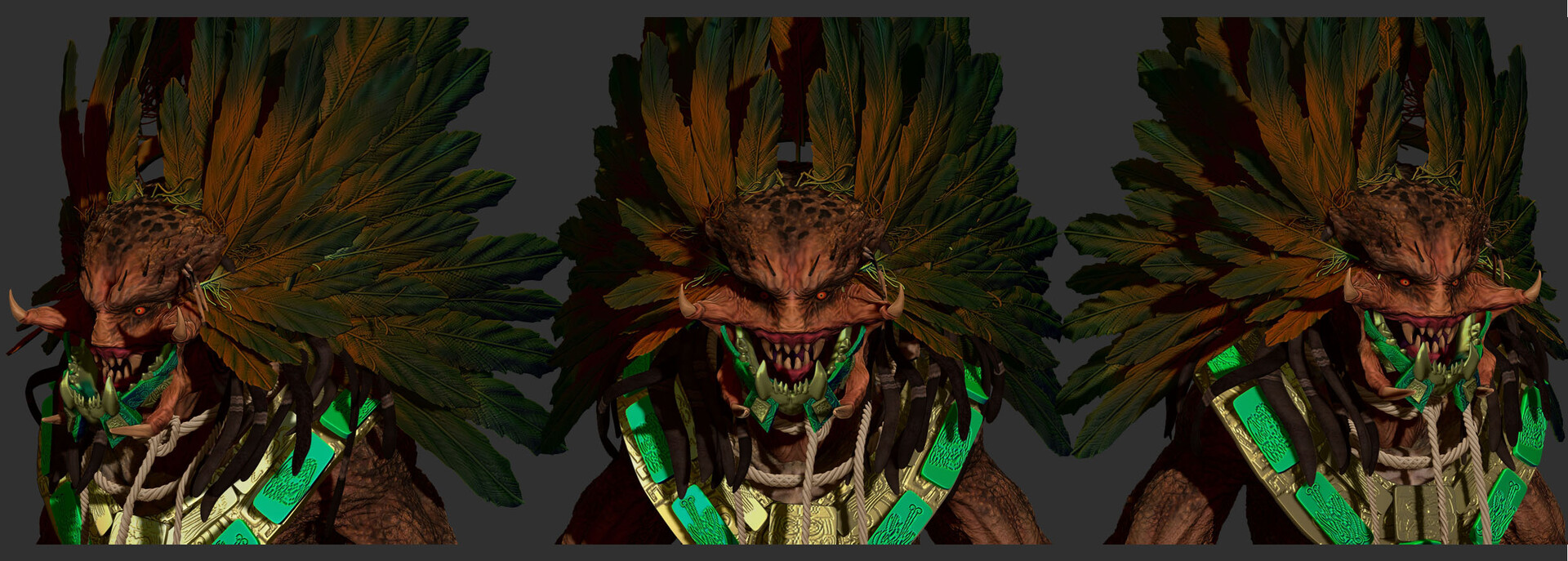 ArtStation - aztec predator