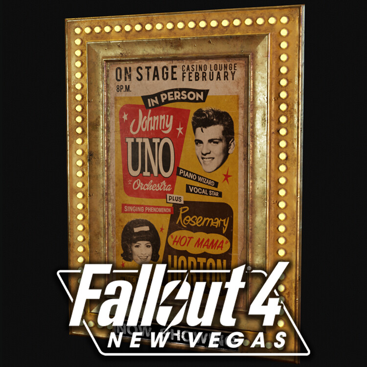 ArtStation - F4NV - Poster Frames WIP