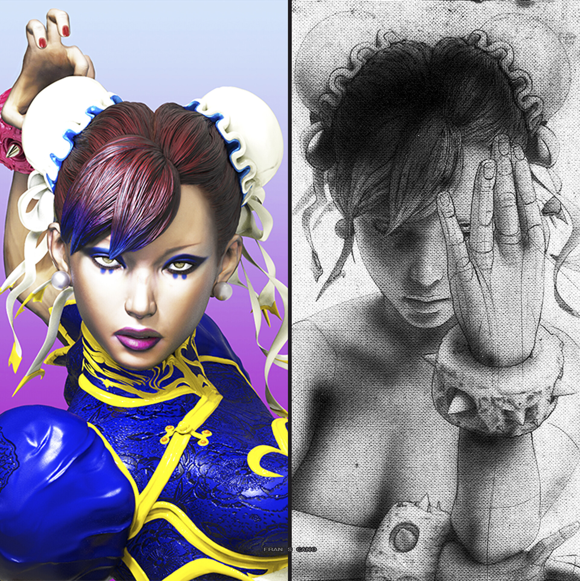 ArtStation - CHUN-LI | VIDEO ART