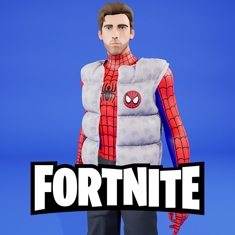 ArtStation - FORTNITE | SPIDER MAN INTO THE SPIDER VERSE