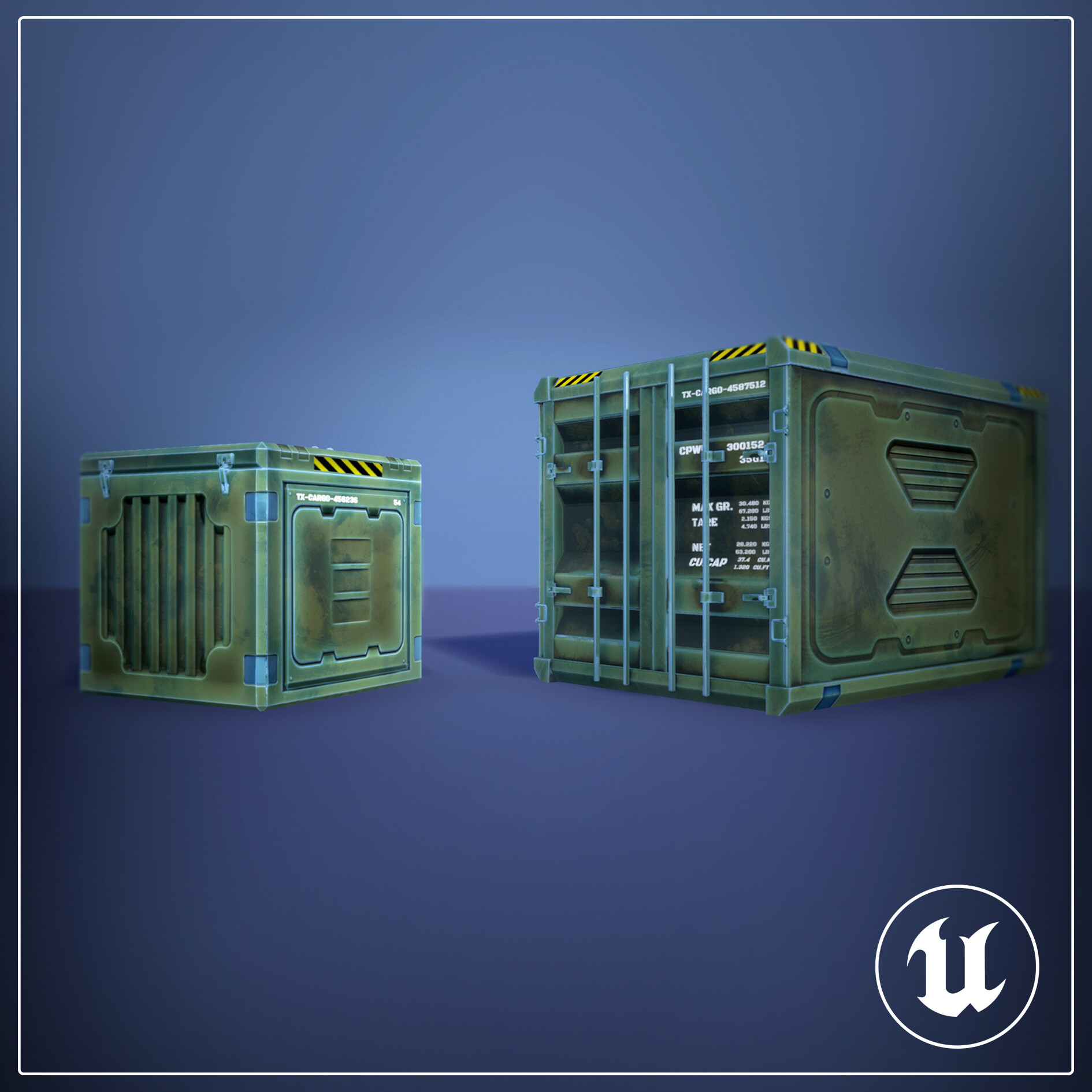 ArtStation - Containers Props