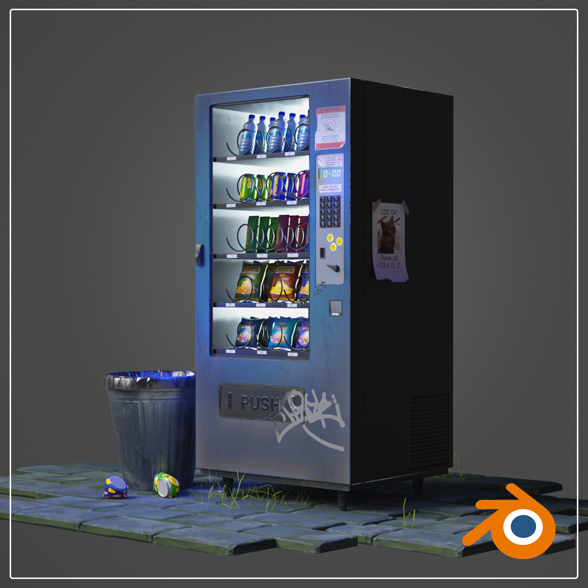 ArtStation - Vending machine