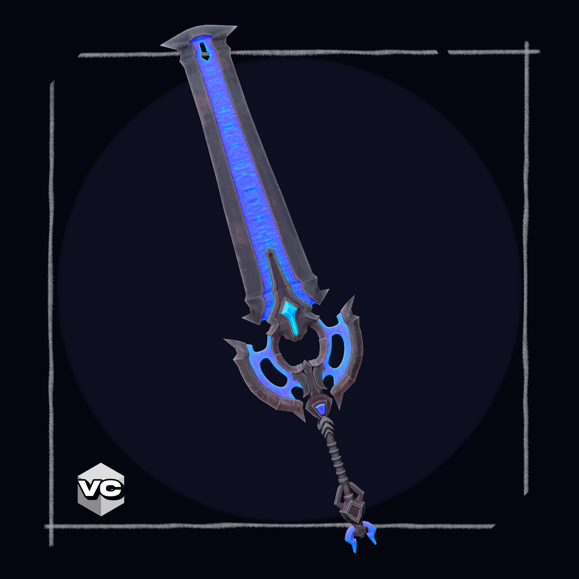 ArtStation - Fantasy Sword - Stylized