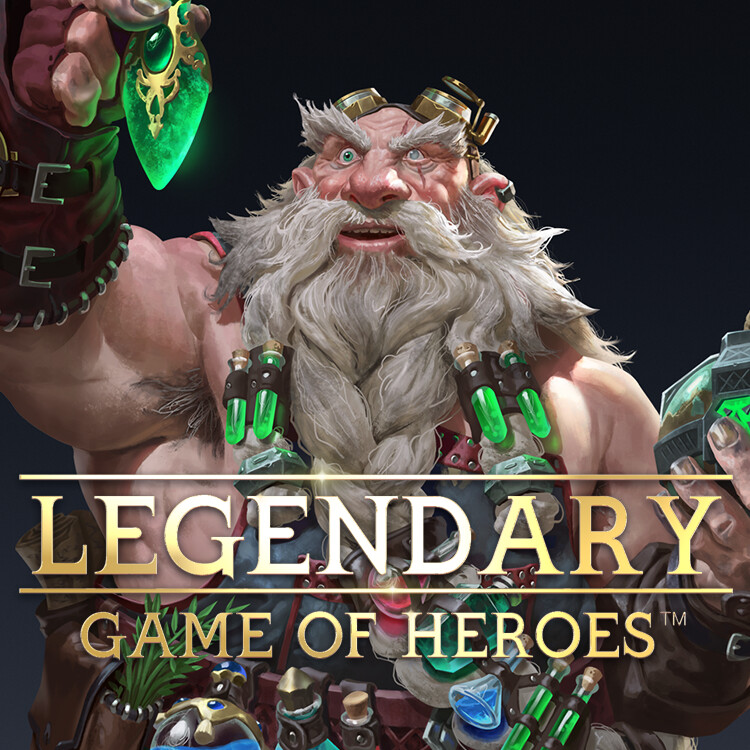 ArtStation - Dwarf Apothecary | Legendary: Game of Heroes
