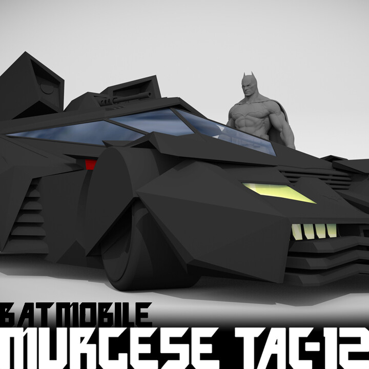 ArtStation - Batmobile Murgese Tac-12