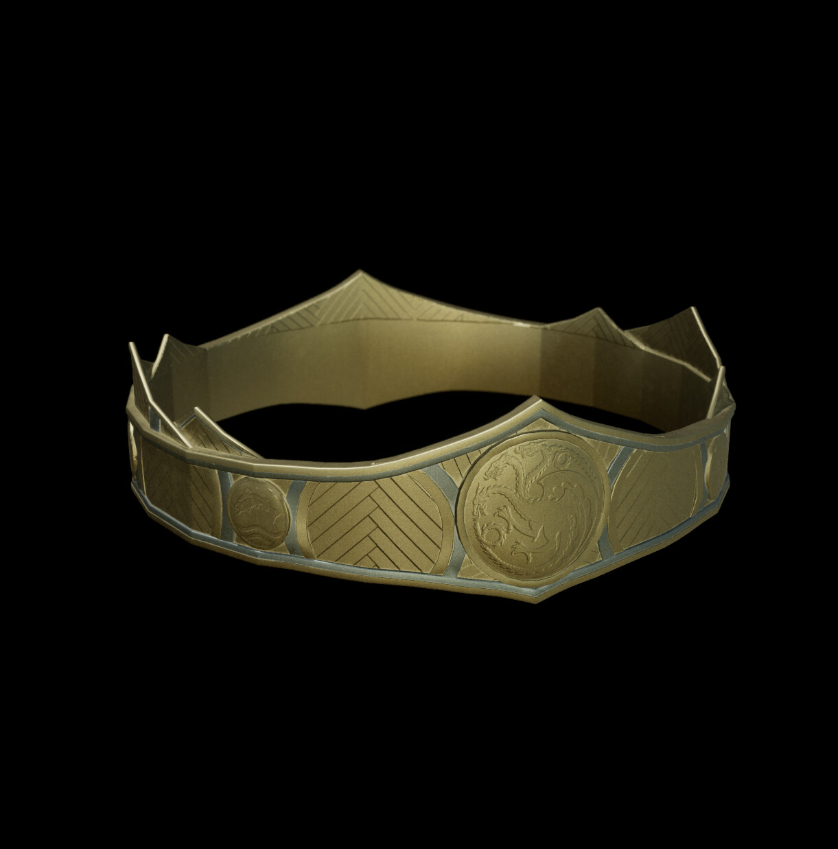 ArtStation - King Viserys Targaryen's Crown