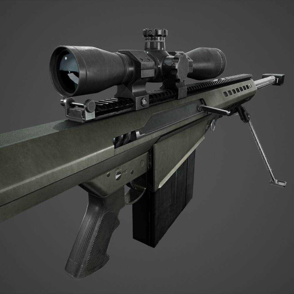 ArtStation - Barrett M82A1