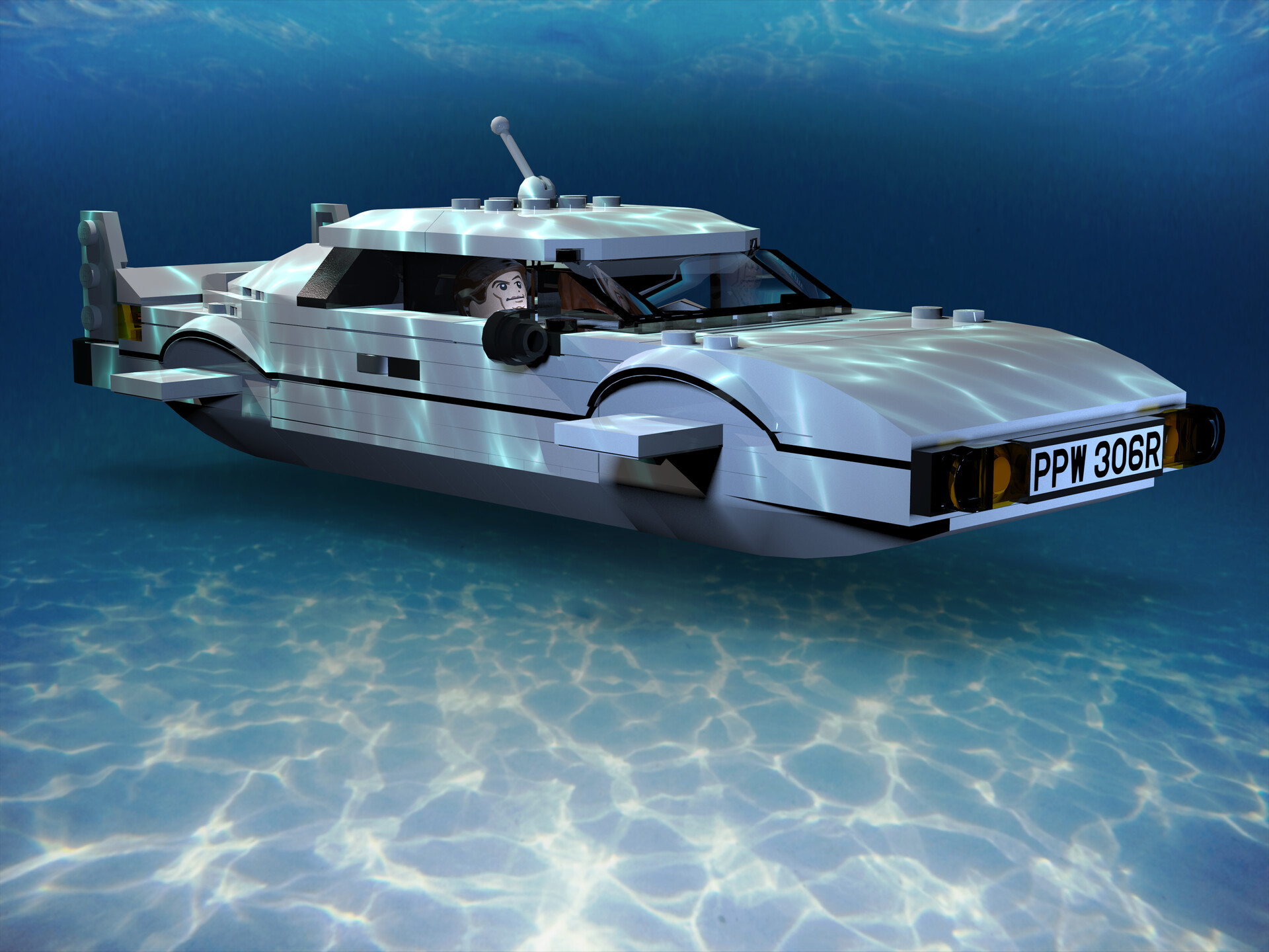 ArtStation - The Spy Who Loved Me Lego Concept