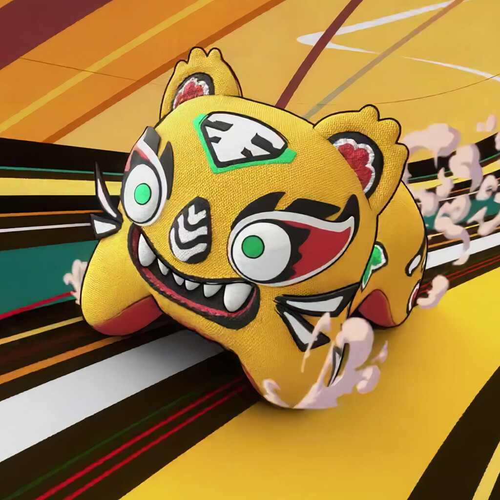 ArtStation - QQ Speed Mobile - Tiger Cars Spring Festival Promo