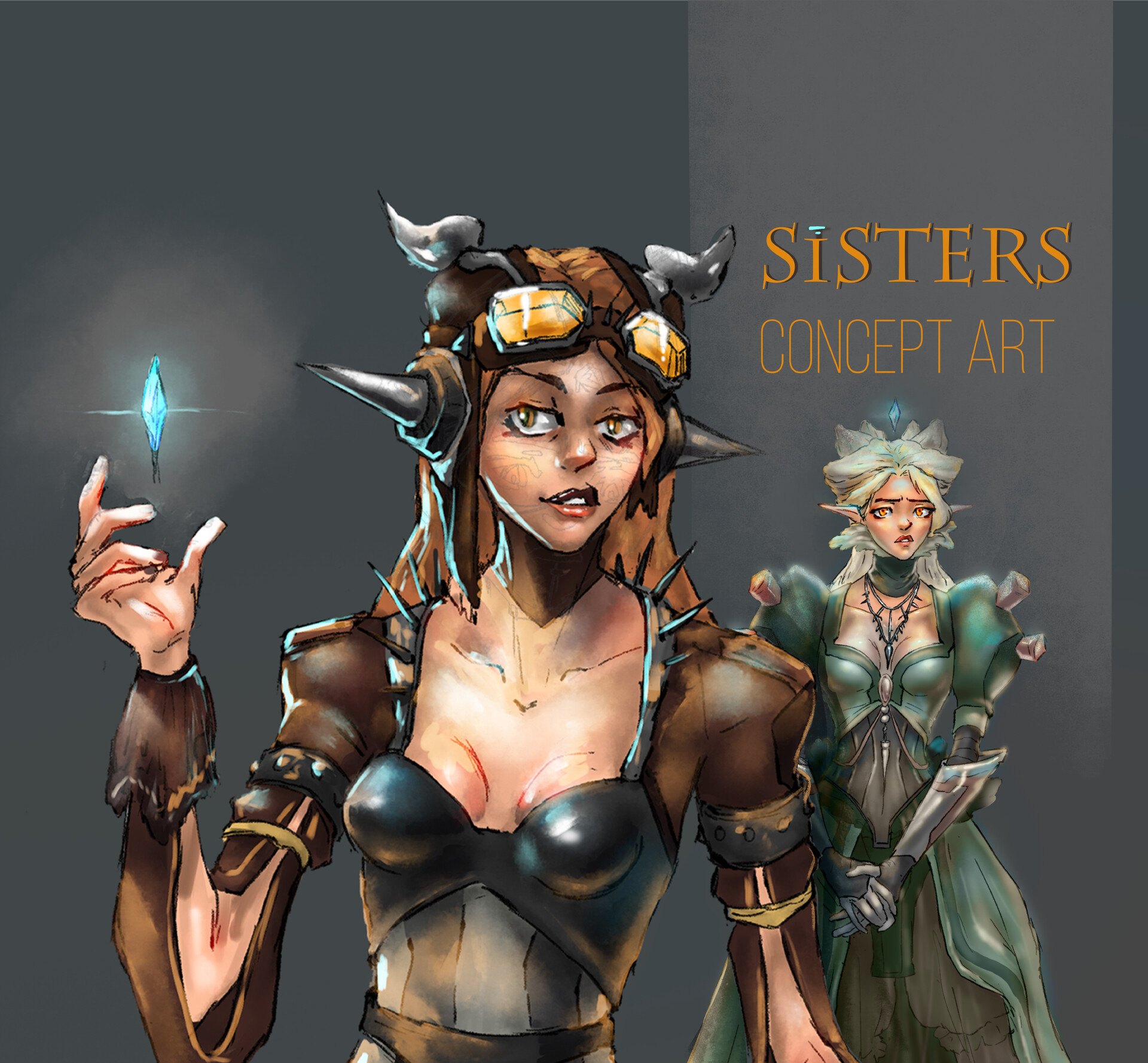 ArtStation - Sisters: Concept art