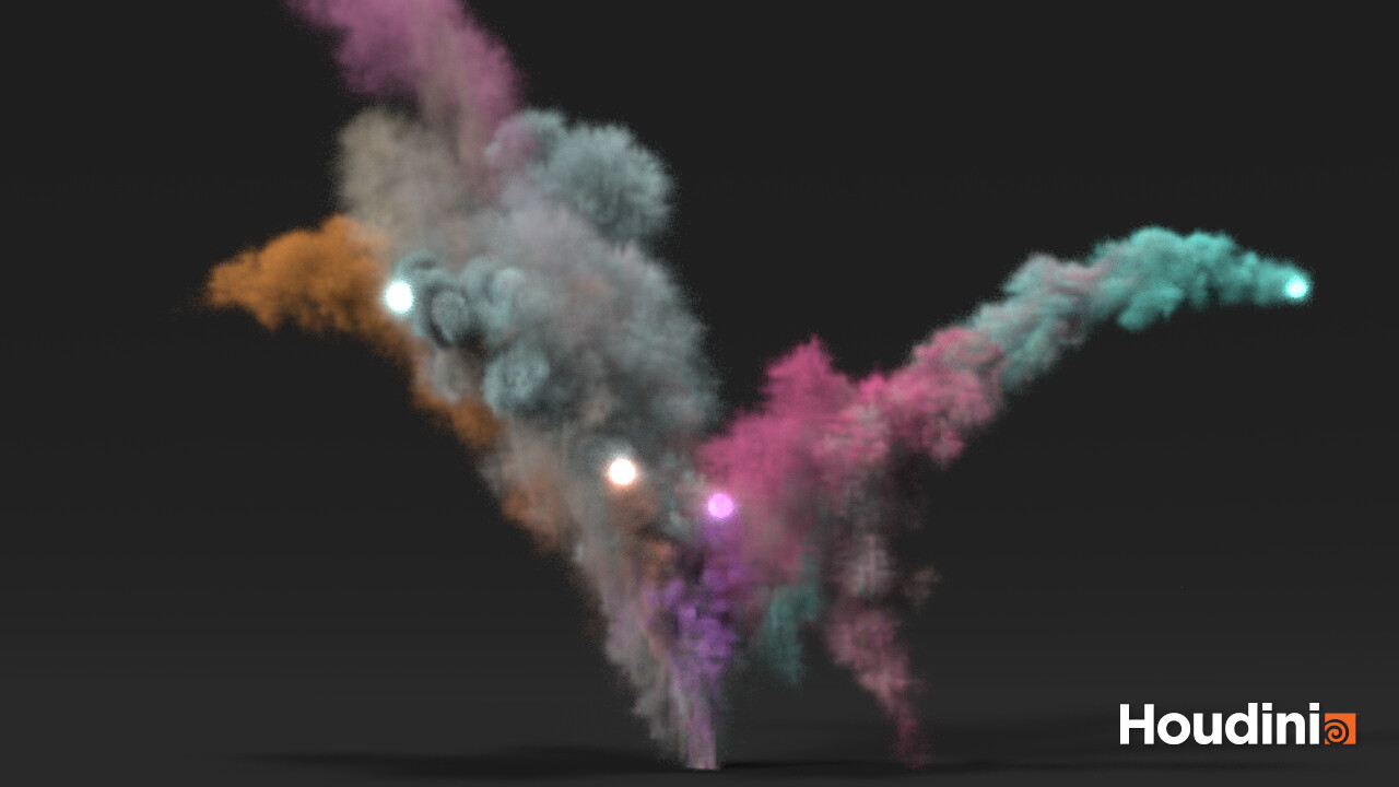 ArtStation - Smoke Flares FX