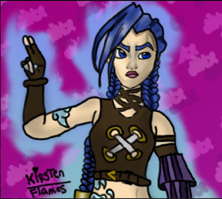 ArtStation - jinx league of legends