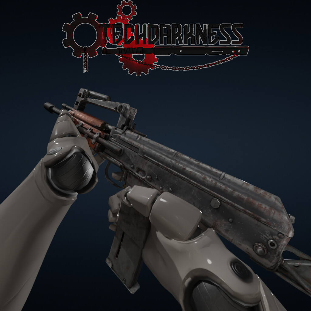 ArtStation - FPS Assault Rifle animations TechDarkness