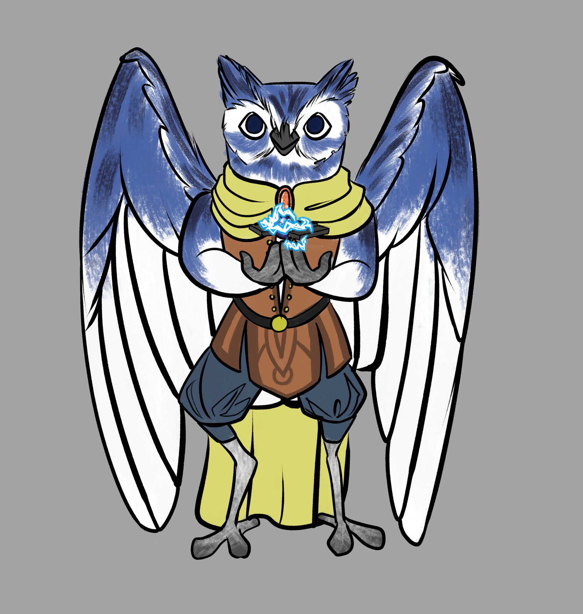 ArtStation - Owl Boy looking for adventure