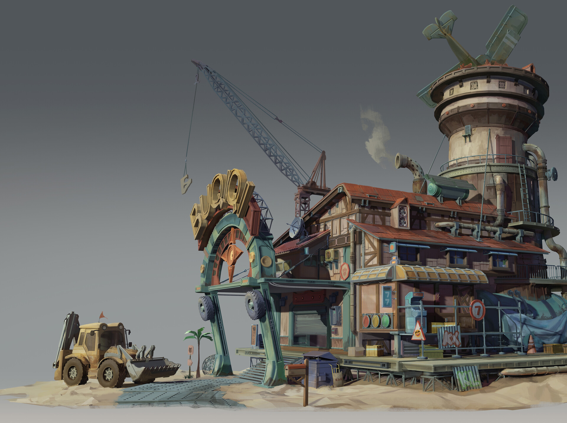 ArtStation - Scene design