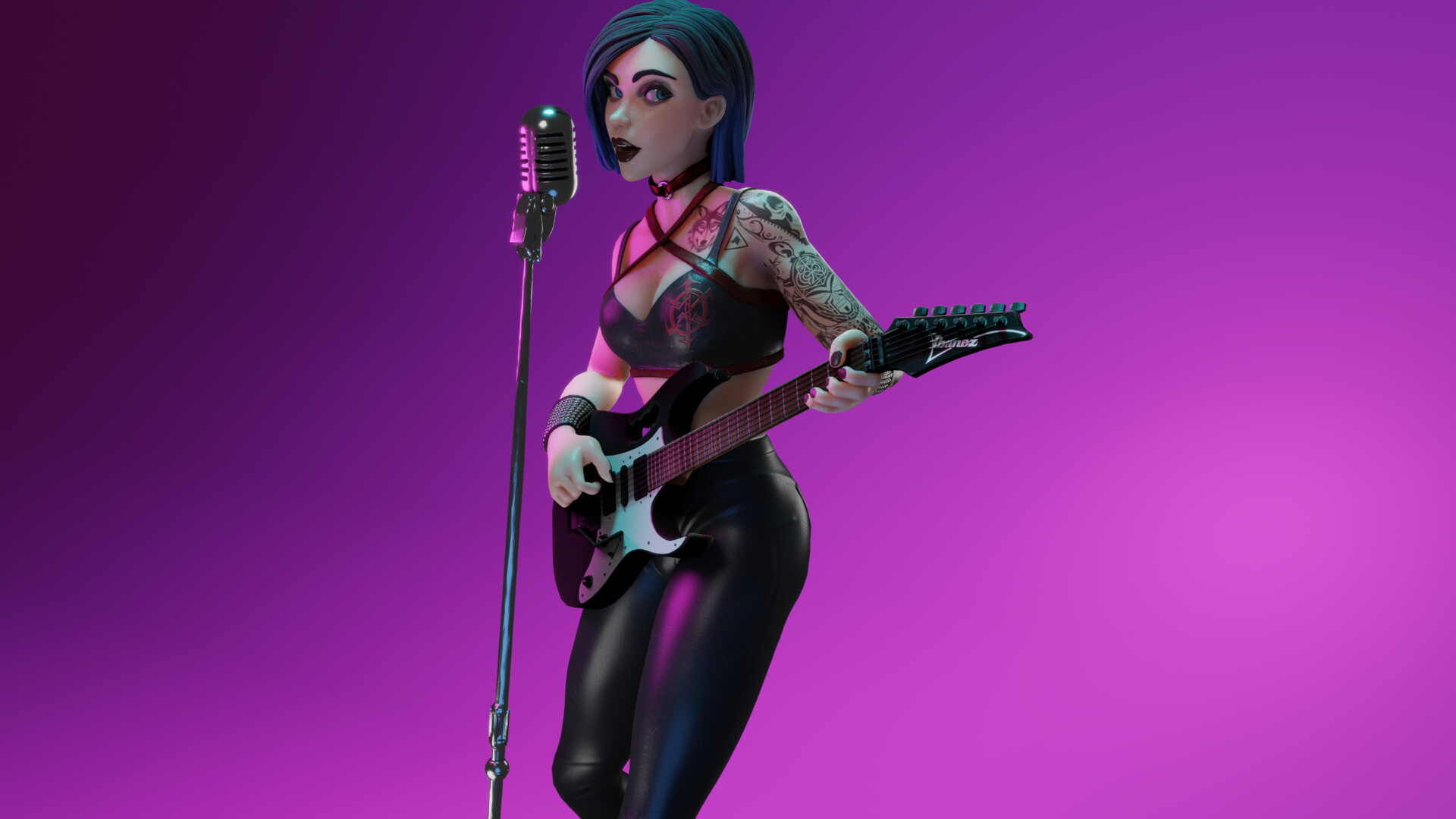 ArtStation - Rocker Girl
