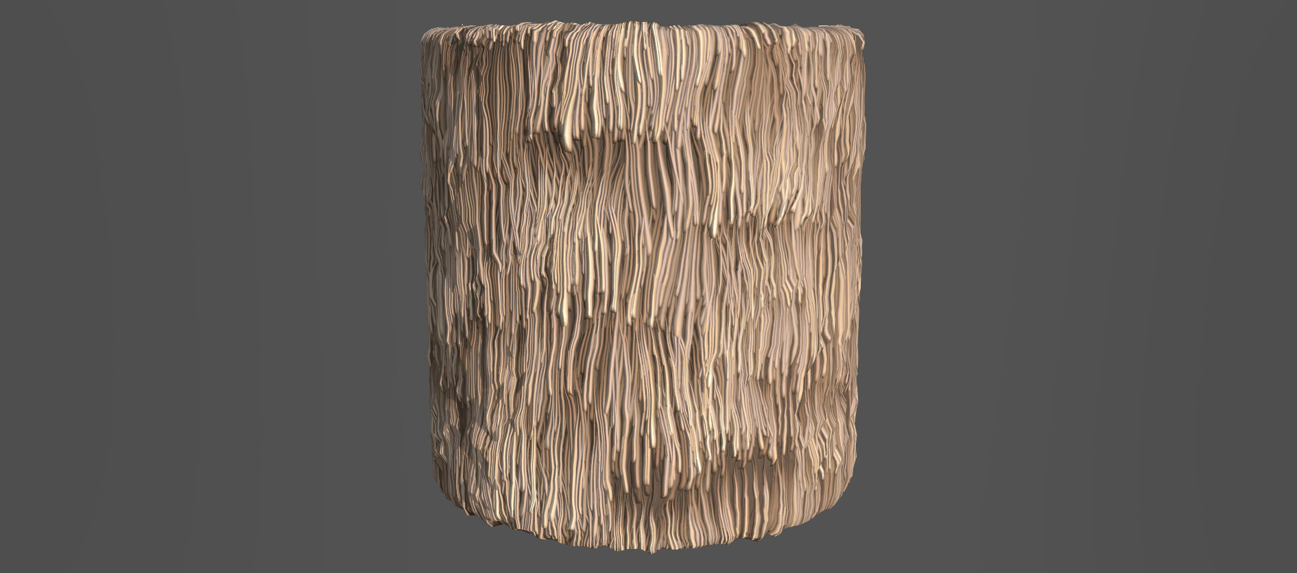 ArtStation - Game-Ready Straw Roof Texture