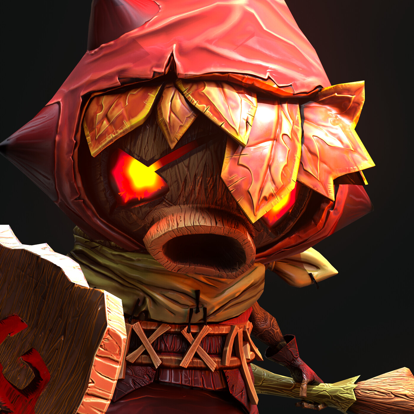 ArtStation - Deku Kid - Denmi - 3D Real-time Character Model - Personal ...