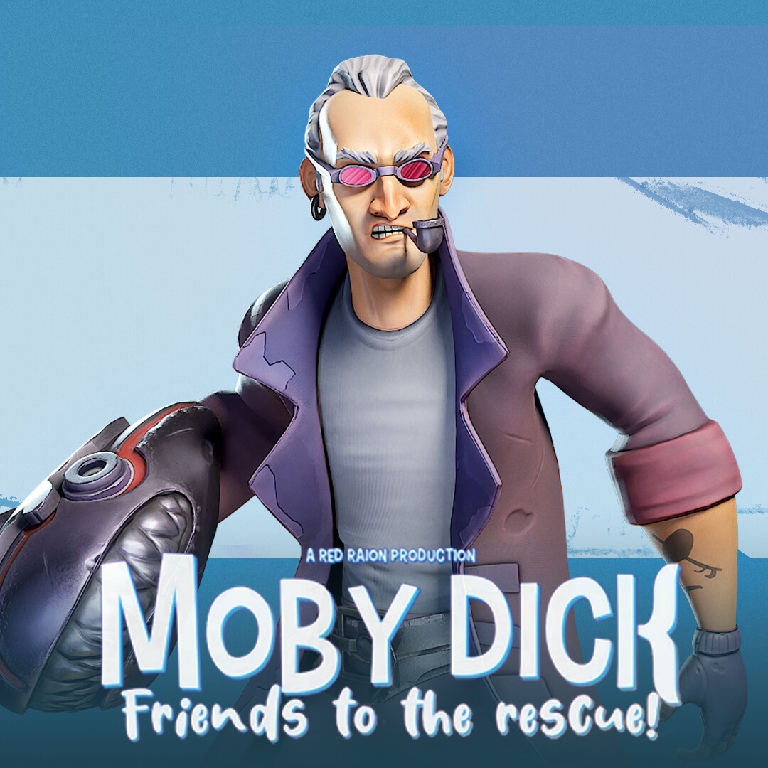 ArtStation - Moby Dick - Captain Achab