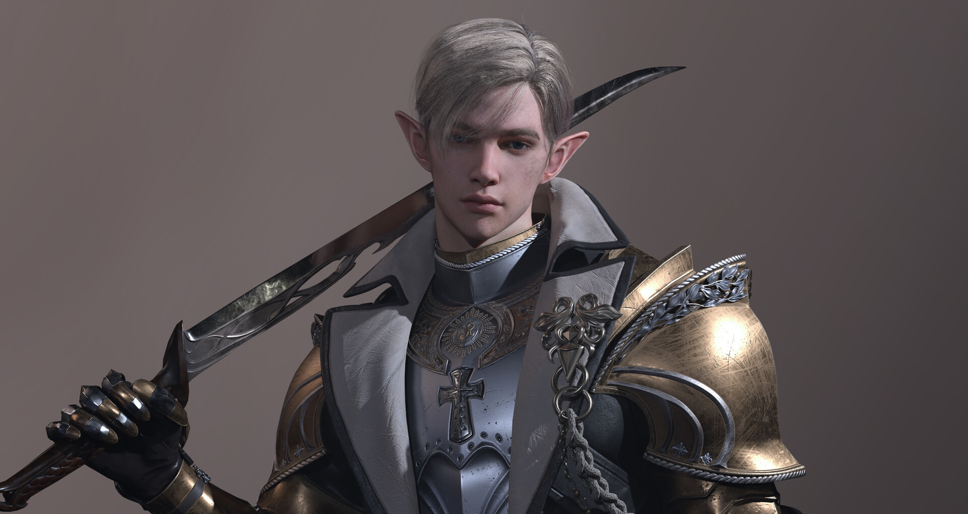 ArtStation - Elf Knight