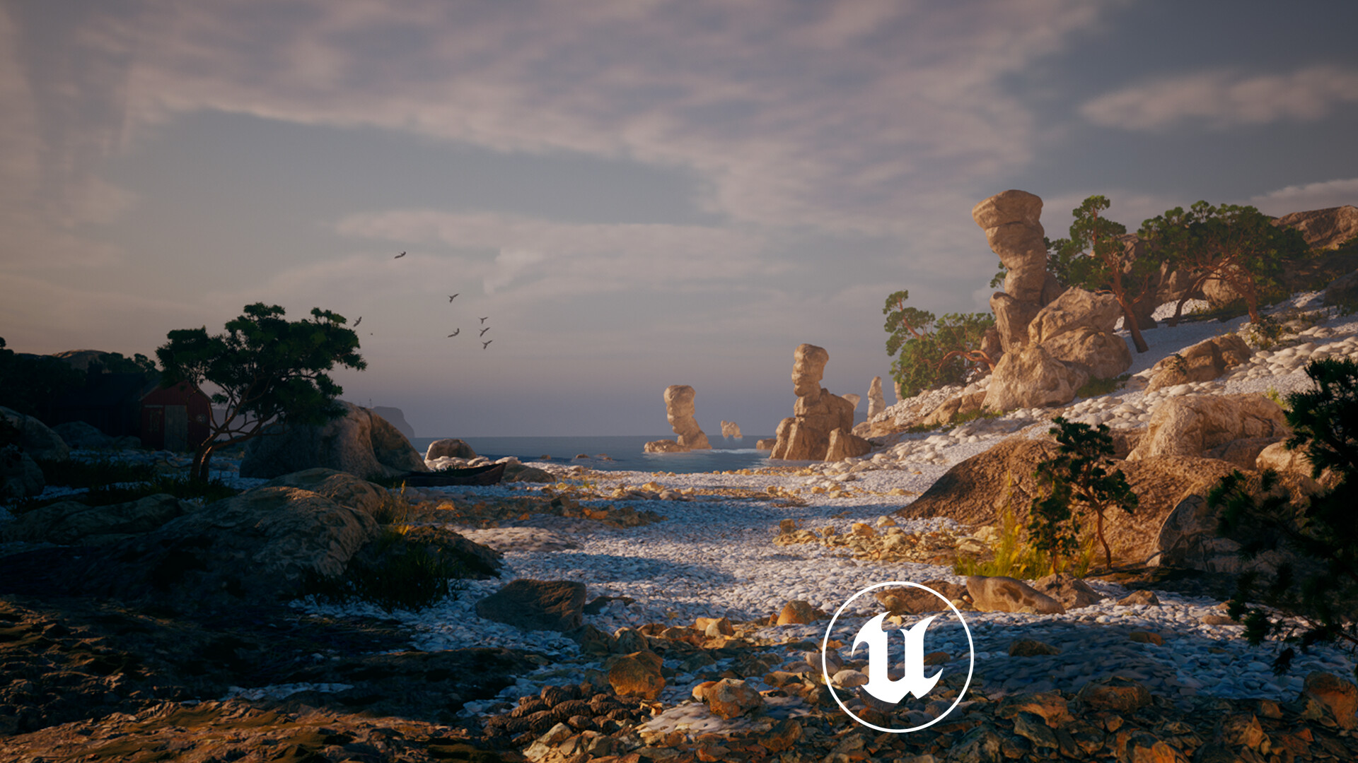 ArtStation - Scandinavian Beach Environment (UE5)