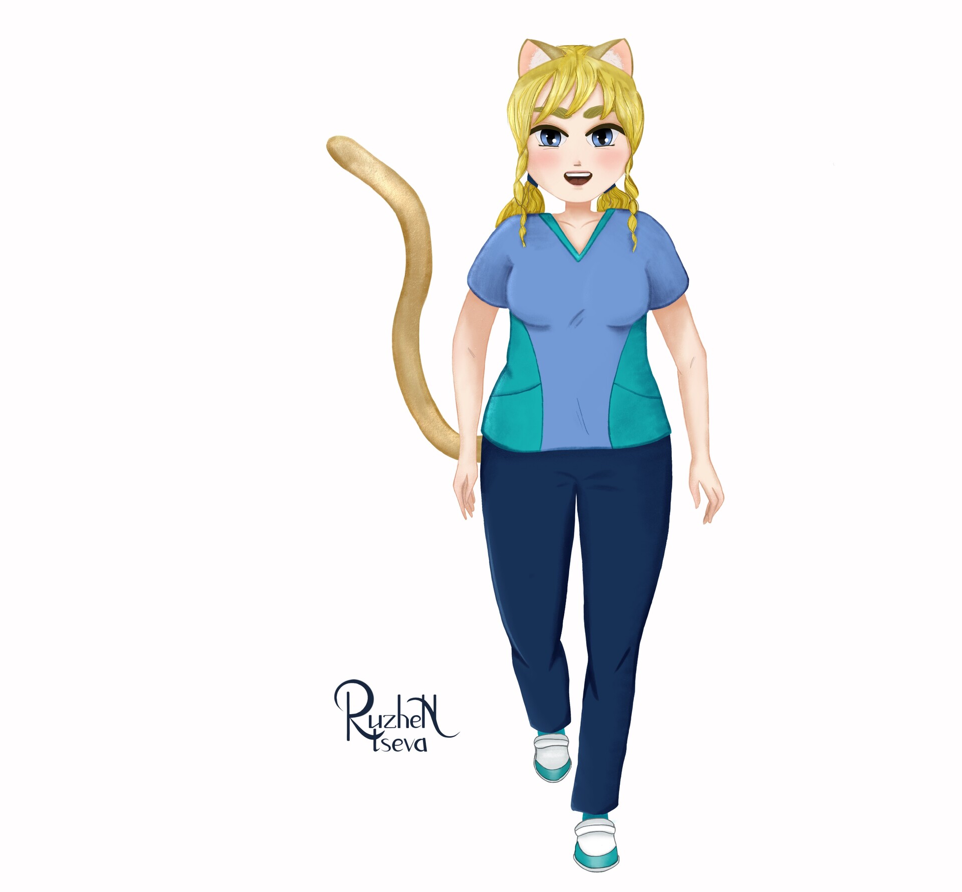 ArtStation - Neko-doctor, character