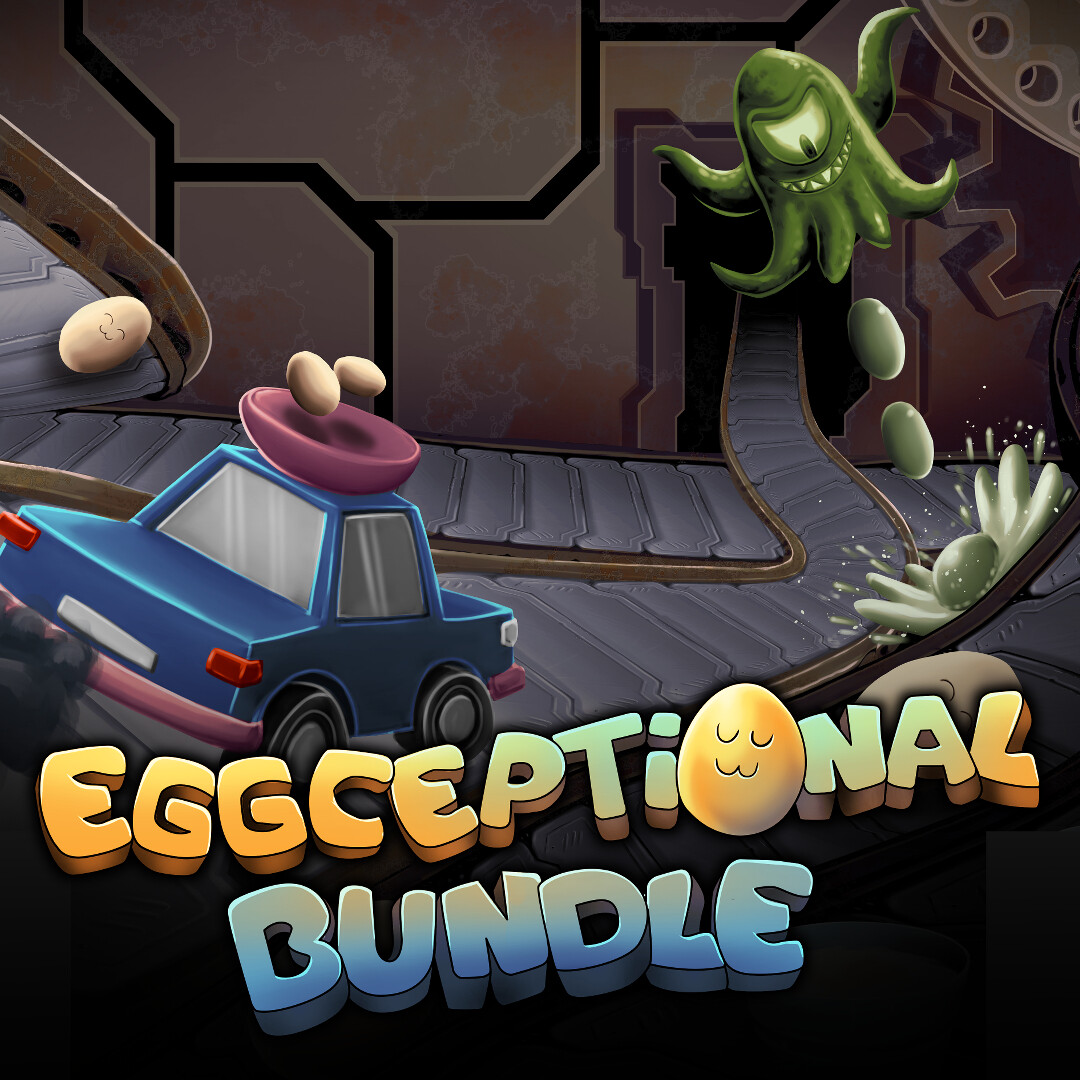 ArtStation - Eggceptional Games Bundle - marketing art