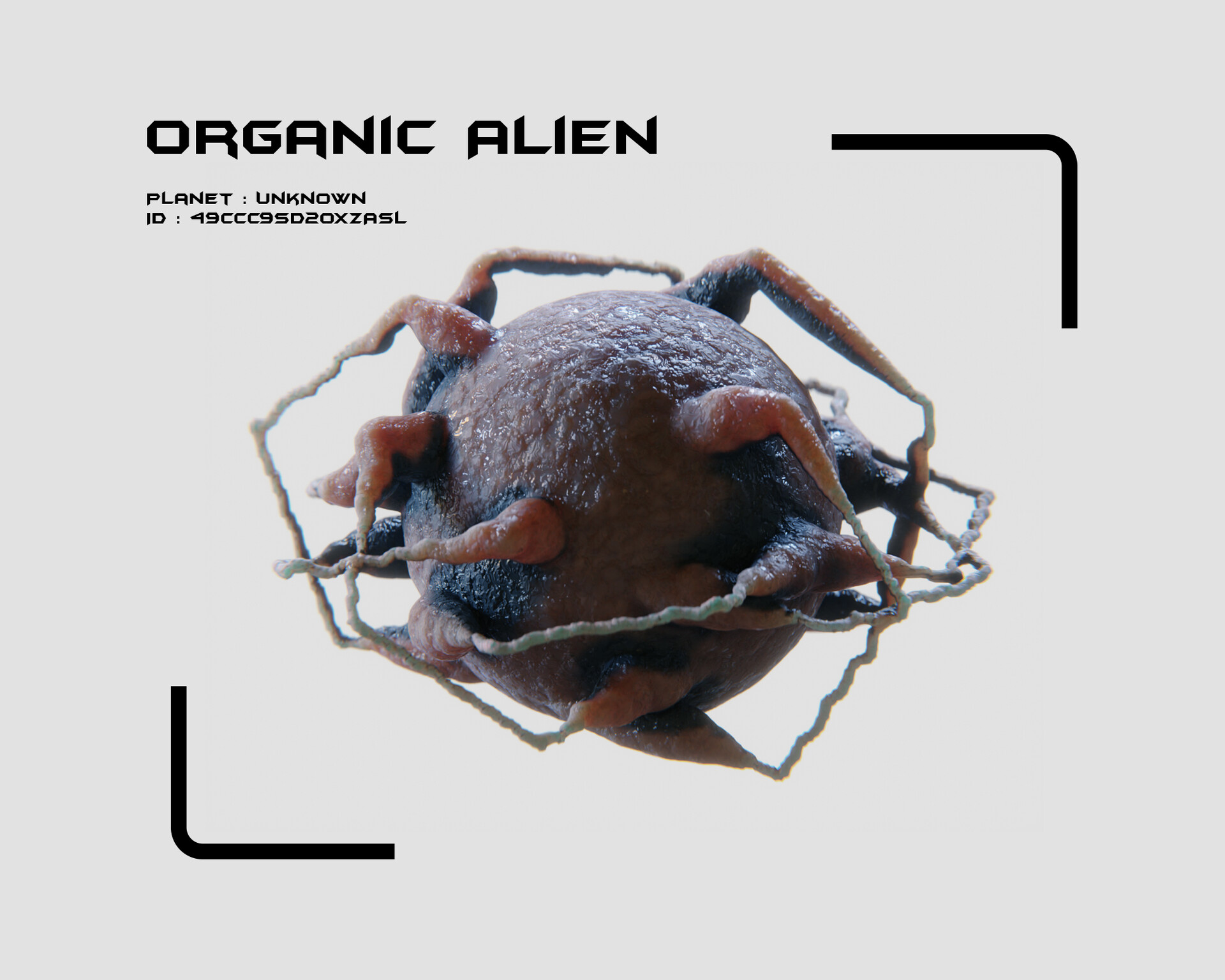 ArtStation - Organic Alien 001