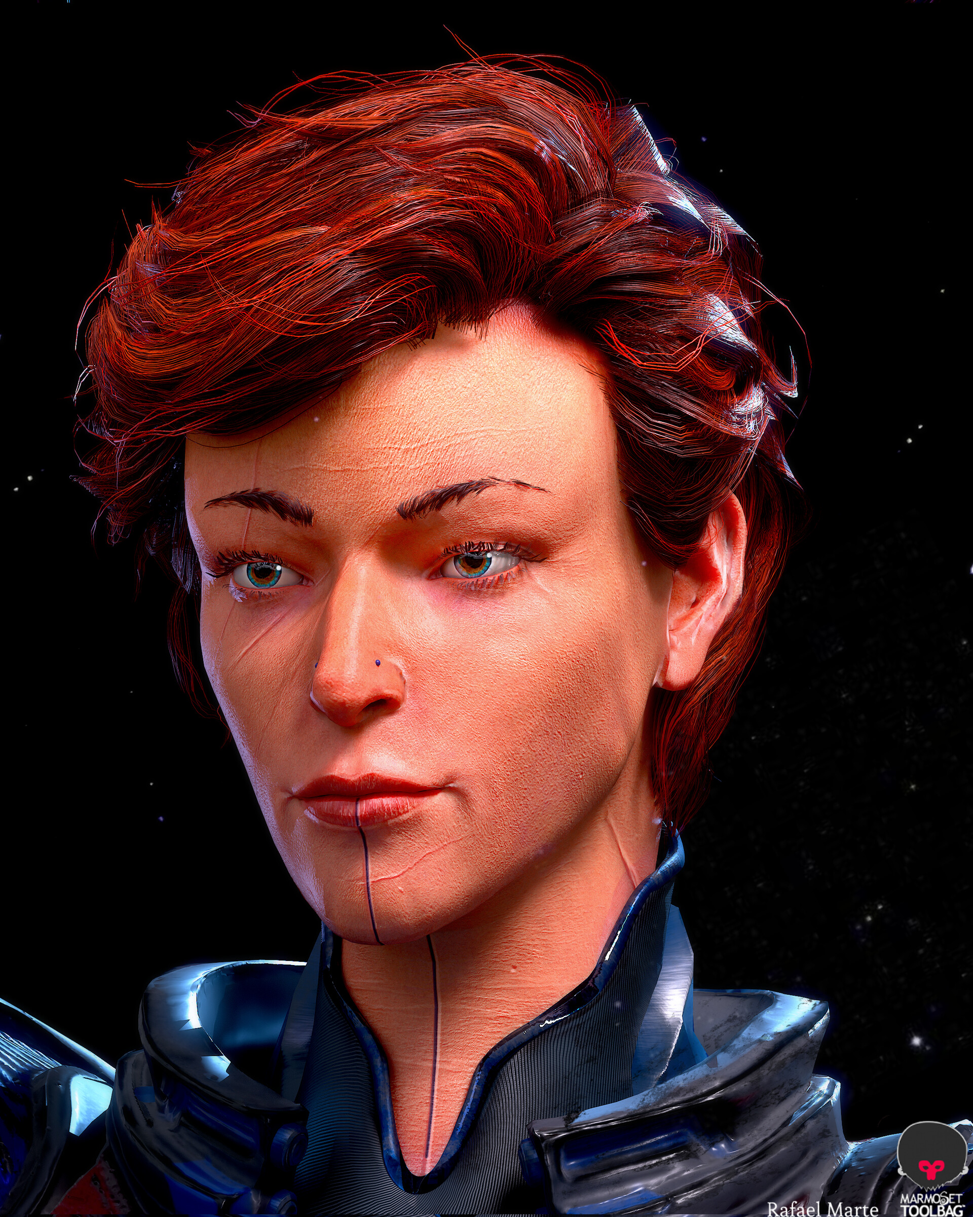 ArtStation - Space Angel