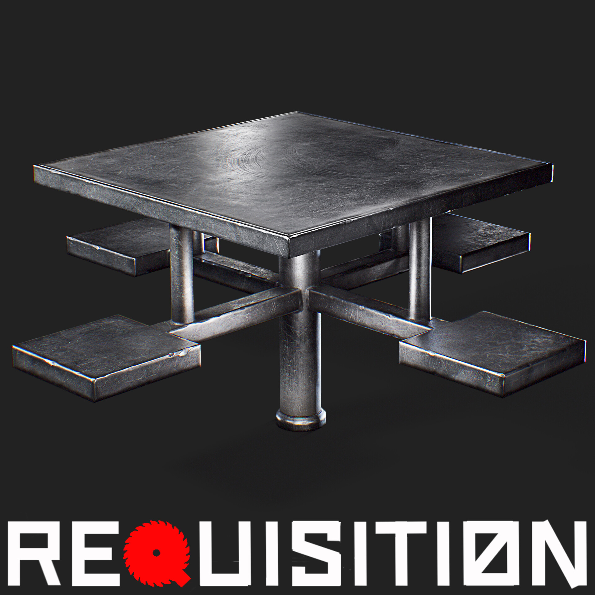 ArtStation - Prison Table