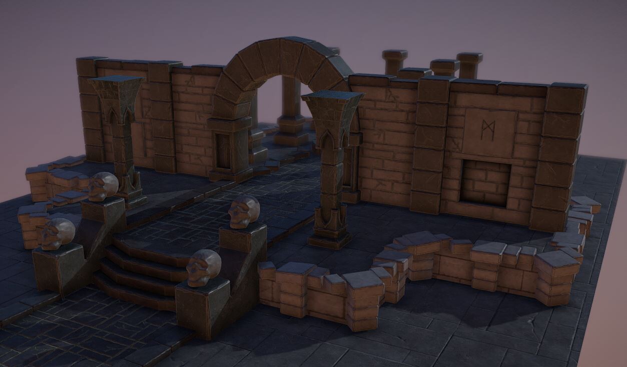 ArtStation - dungeon entry