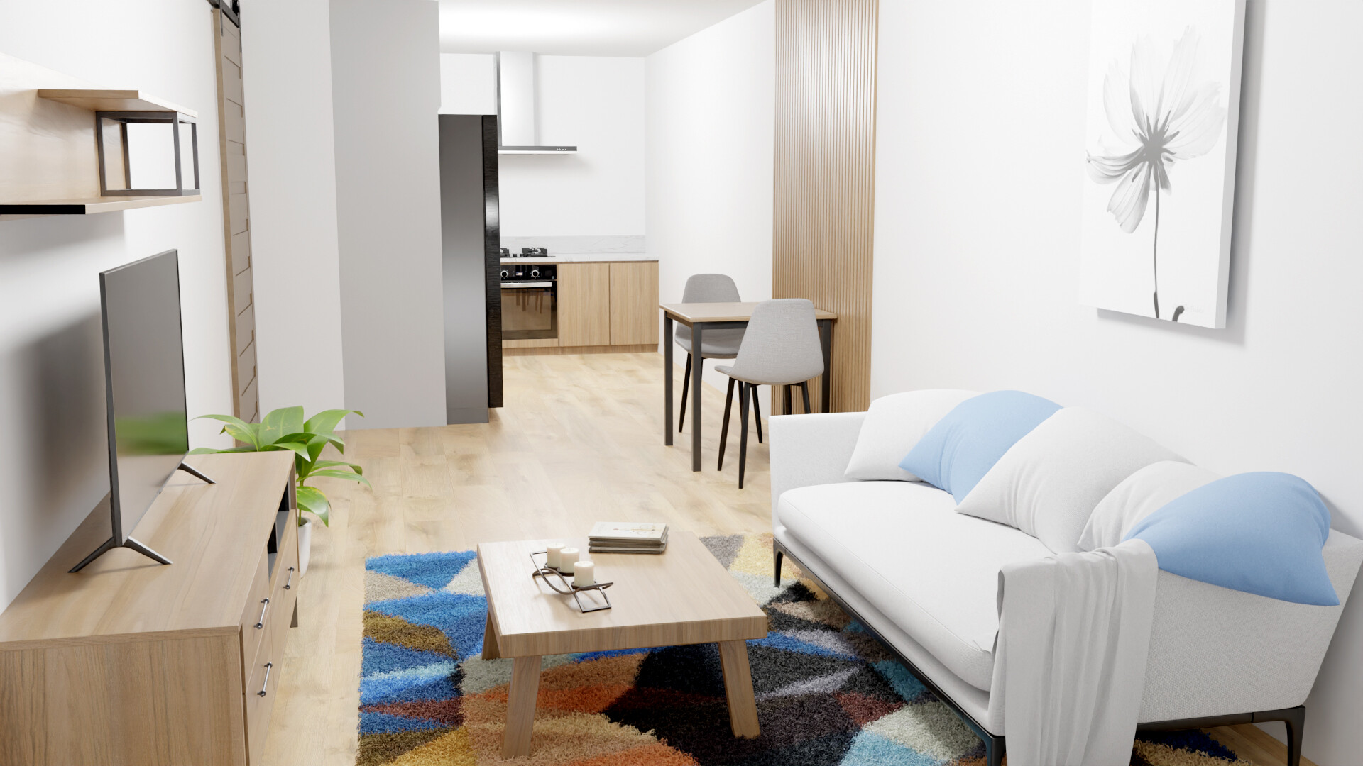 ArtStation - 3D interior visualisation