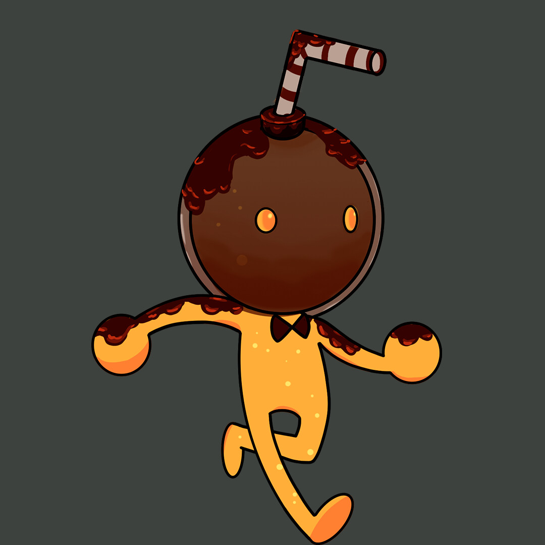 ArtStation - Skin Design for a game- 2D digital art