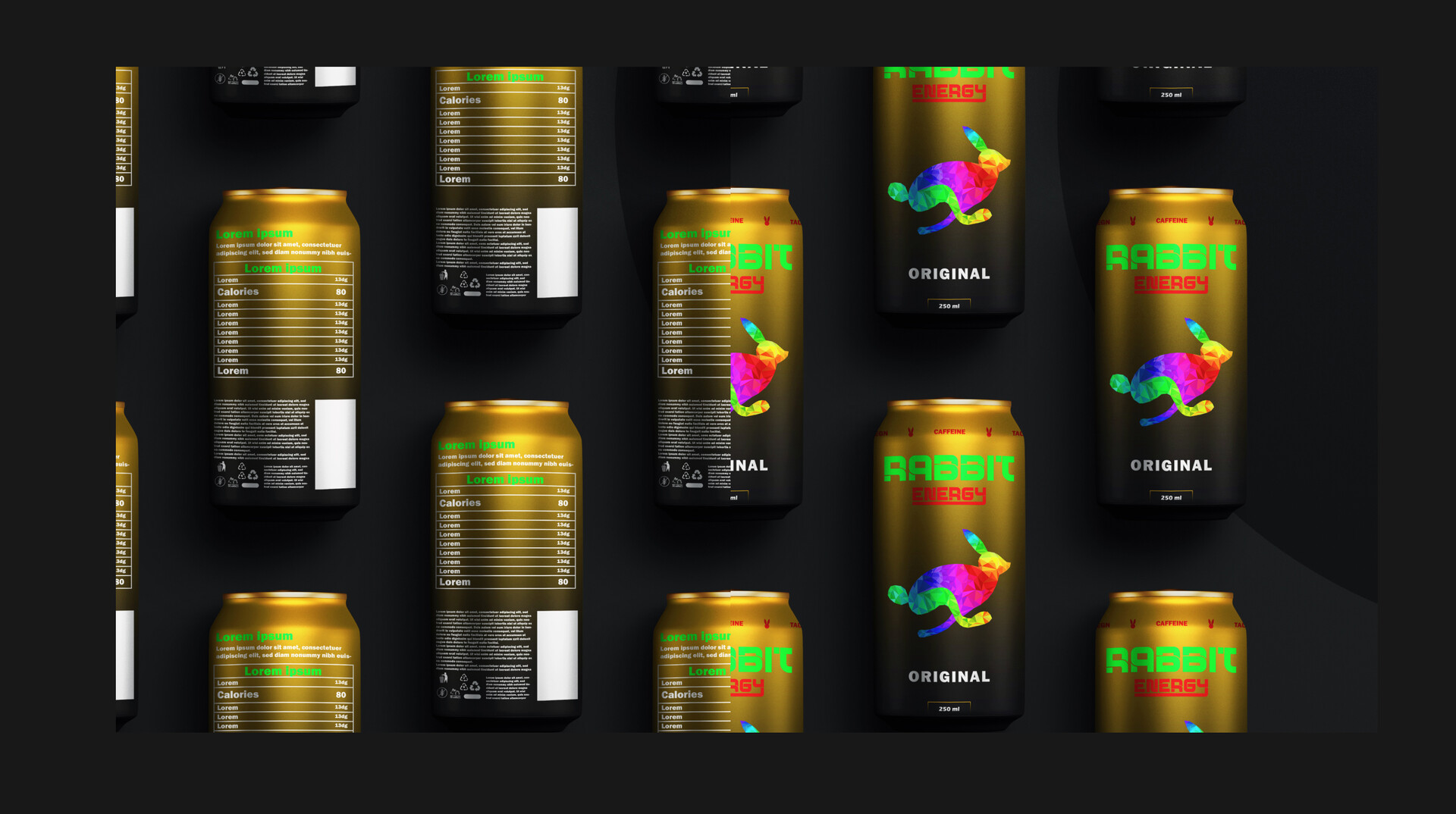 ArtStation - Rabbit Energy | Packaging design