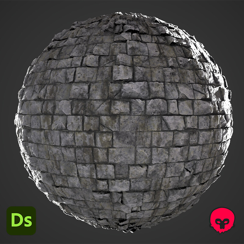 ArtStation - Old Stone bricks