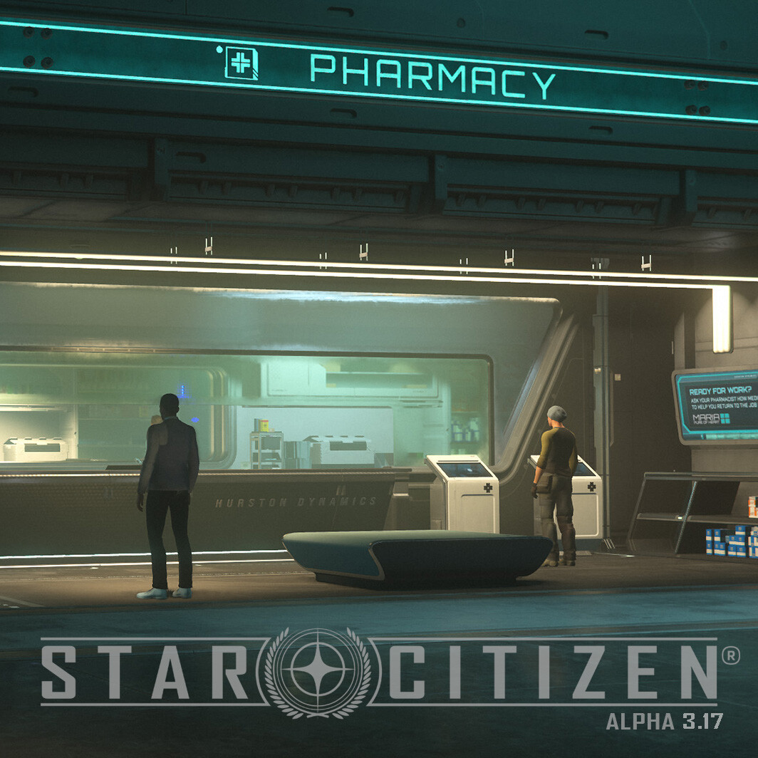 Ka Jonh Liu - Star Citizen Maria Pure of Heart: Pharmacy