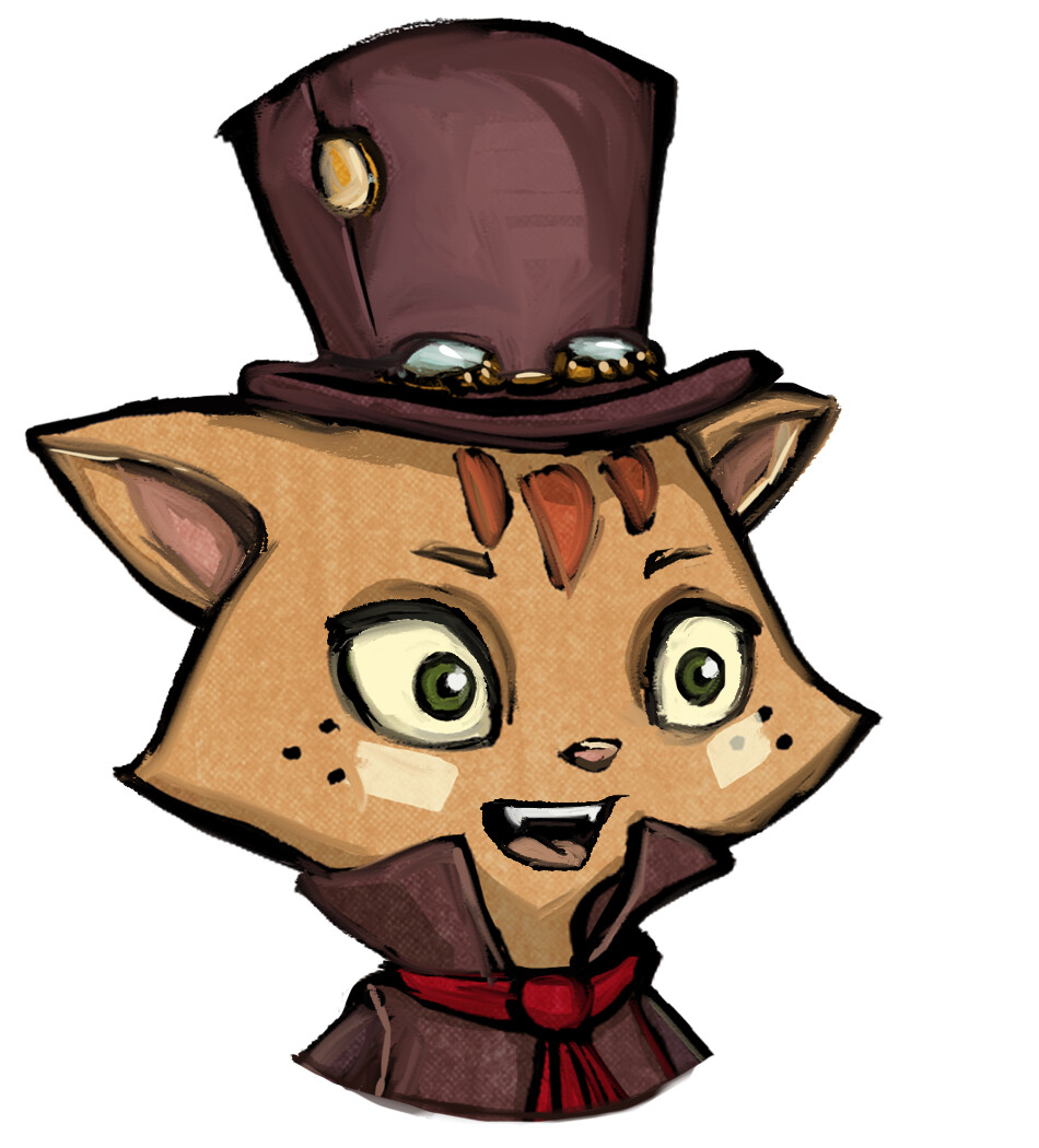 ArtStation - Dialogue portraits for a video game