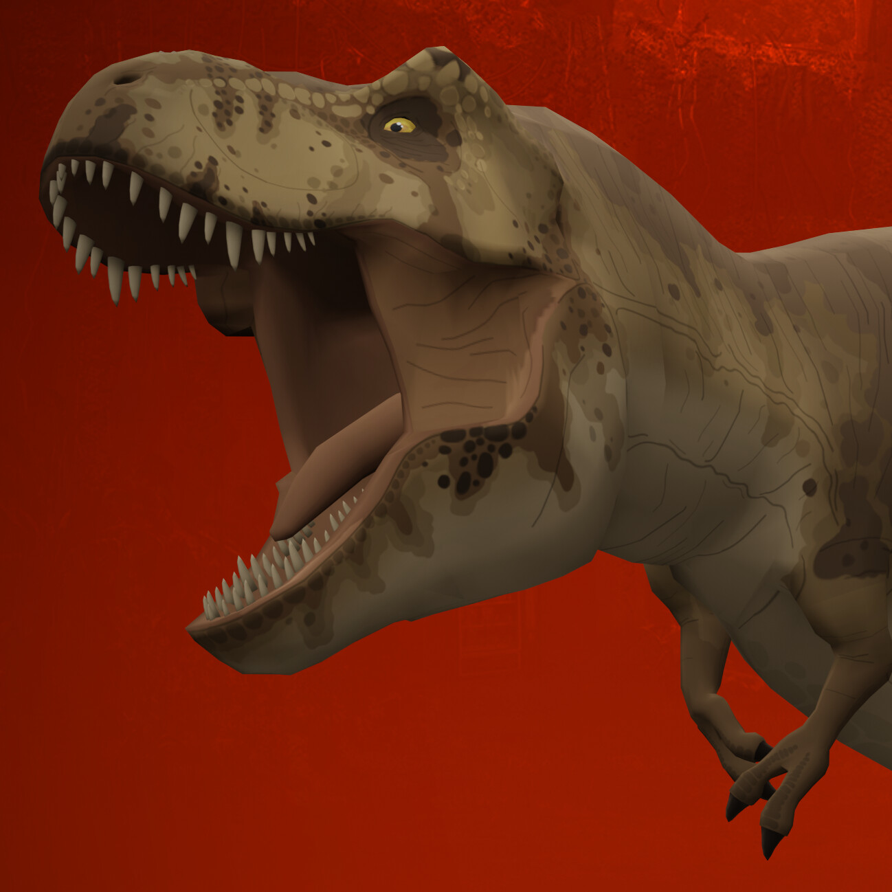 ArtStation - The Amber Mine - Tyrannosaurus [Rexy] Commission
